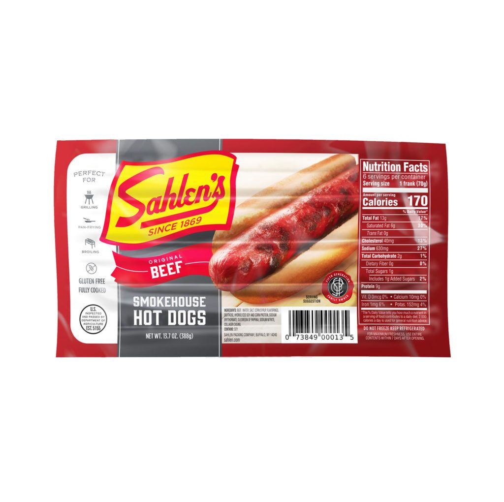 Sahlen's - Premium Smokehouse Hot Dogs